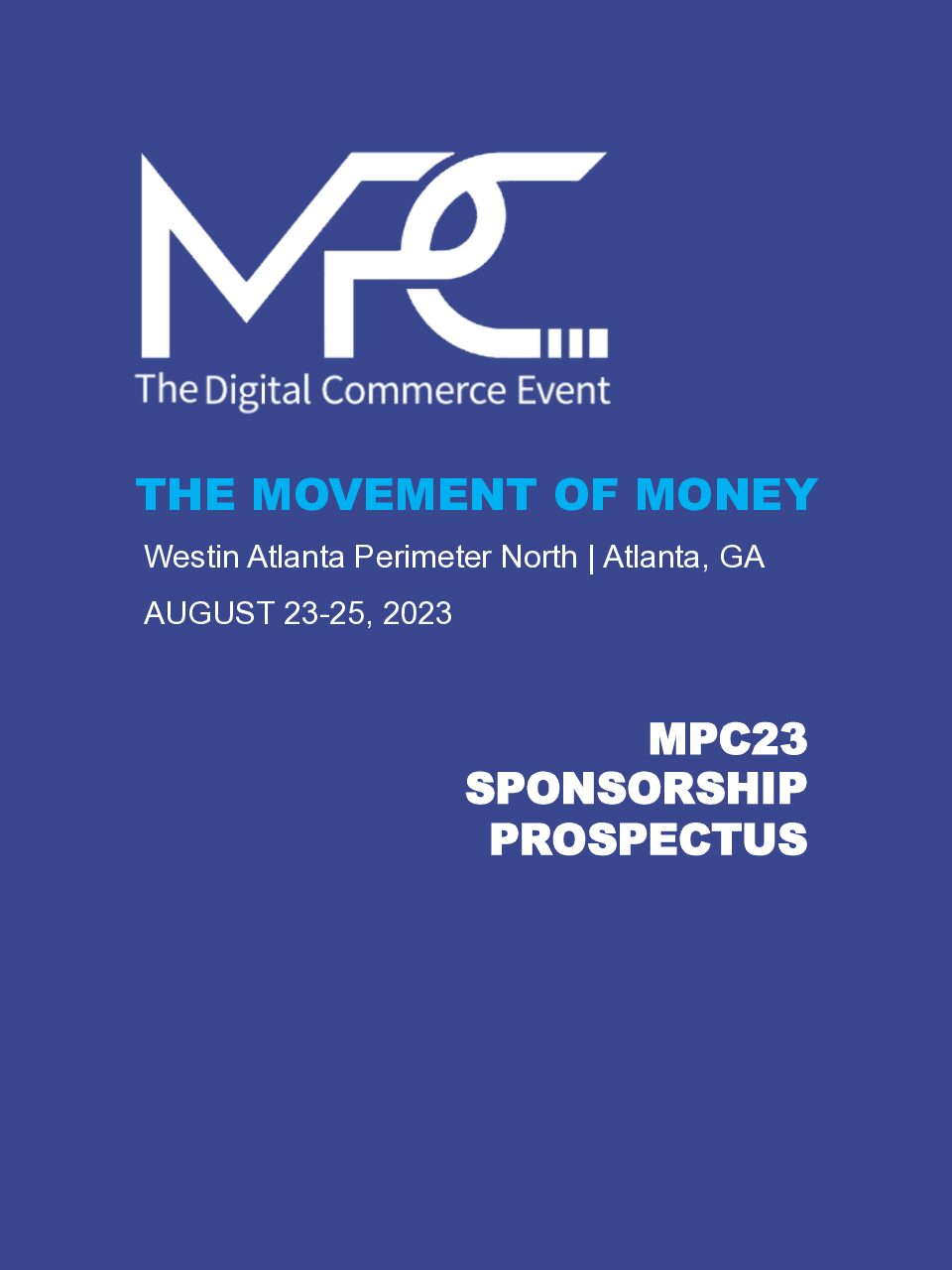Event Prospectus - MPC - The Digital Commerce Event